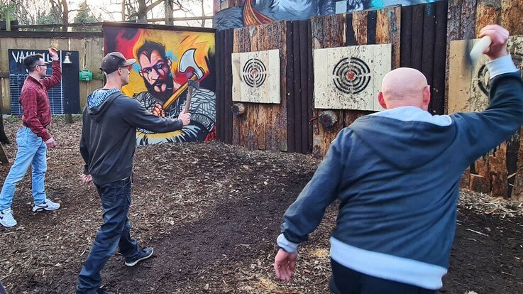 Axe Throwing Birmingham West Midlands | NPF Bassetts Pole